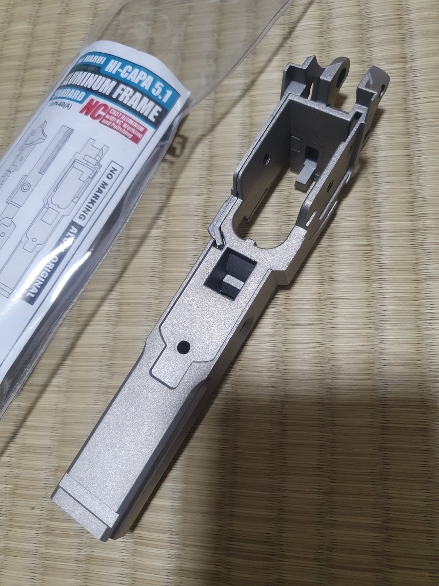 Guarder マルイ ハイキャパ アルミシャーシ レール 無刻印 シルバー ガスブローバック(ガスガン)｜売買されたオークション情報、yahooの商品情報をアーカイブ公開 - オークファン ...