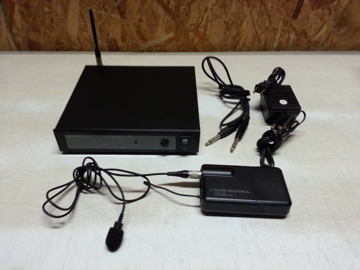 Yahoo!オークション - audio-technica ワイヤレス ピンマイク レシーバ...