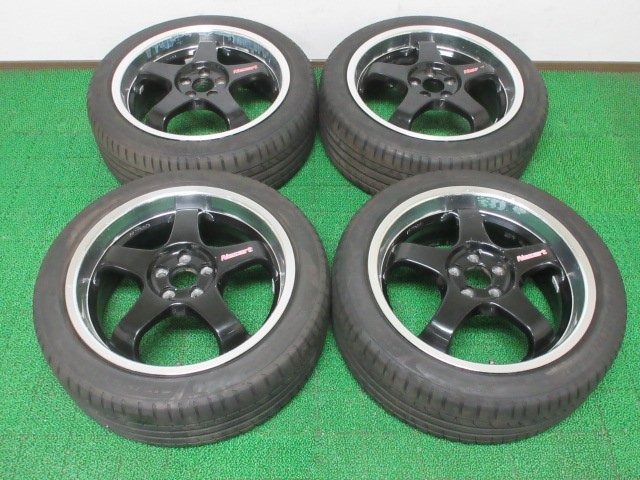 Yahoo!オークション - K930215/45R17 超溝高 8.5~9分山 夏タイヤ アル...