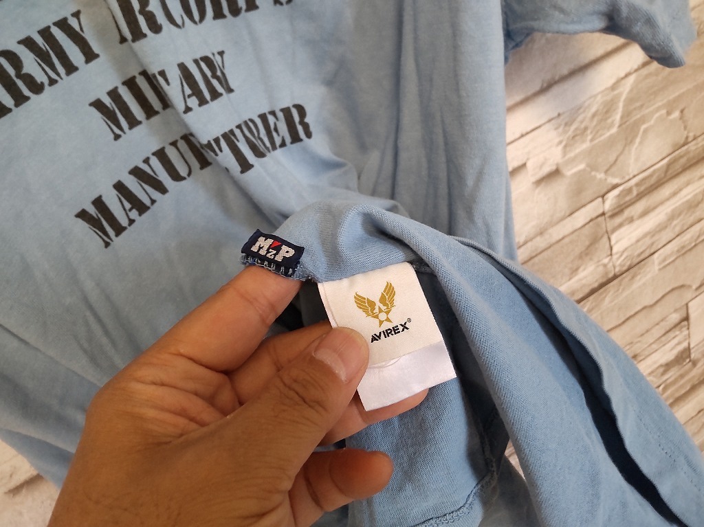 Yahoo!オークション - men's E764 AVIREX アヴィレックス 両面 プリン...