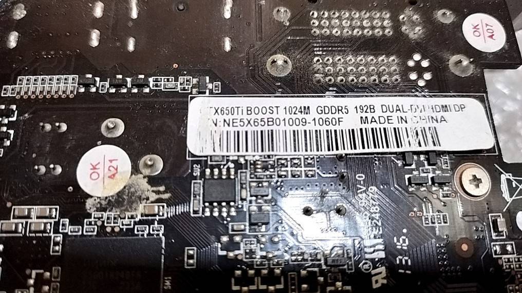 Yahoo!オークション - F406 PALiT GTX650 1GB Ti DVI HDMI PCI-Express...