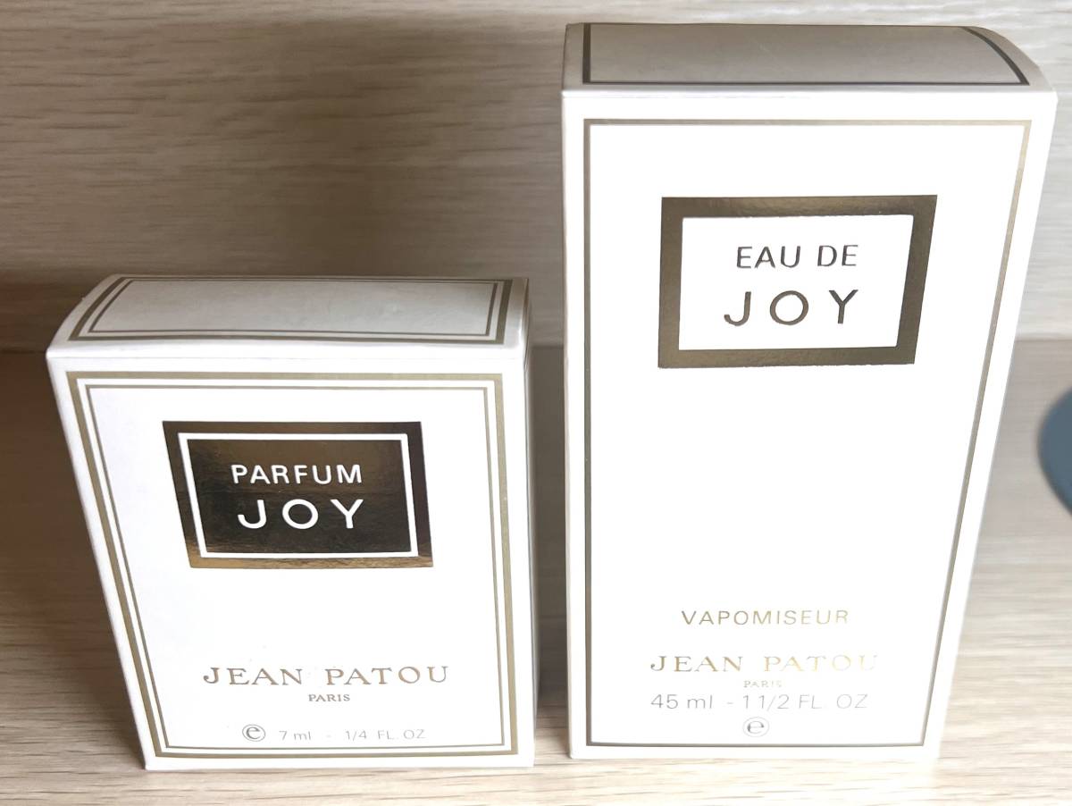 154-5 ジャンパトゥ 2点セット JEAN PATOU PARFUM JOY パルファム ジョイ 7ml/EAU DE JOY Vapomiseur オーデ ジョイ 45ml(その他 ...