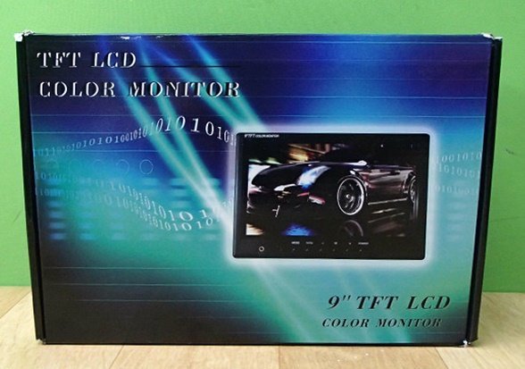 Yahoo!オークション - 未使用 TK-SERVICE TFT LCD 9インチ カラーモニ...