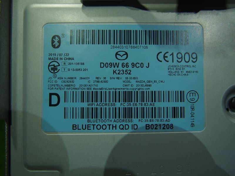 Yahoo!オークション - 『psi』 マツダ DJ3FS DJ5FS デミオ 純正SDナビ...