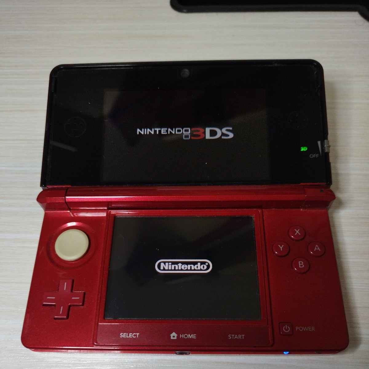 代購代標第一品牌－樂淘letao－任天堂 Nintendo 3DS ニンテンドー3DS レッド ゲーム機本体のみ
