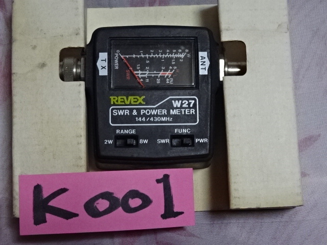 Yahoo!オークション - K001 REVEX SWR ＆ POWER W2...