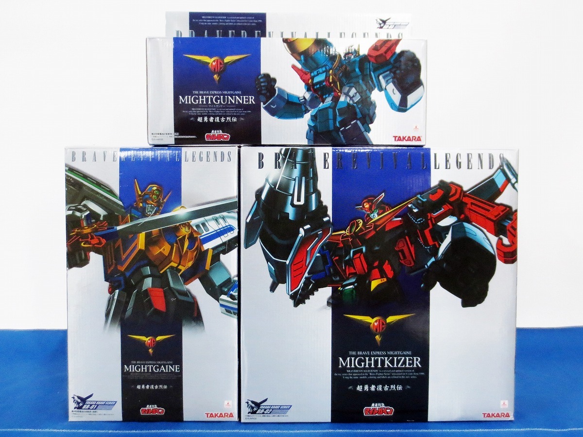 タカラ BRAVE SERIES 超勇者復古烈伝 勇者特急マイトガイン 3種まとめ売りセット サンライズ 付属品完備 現状渡し 2664(その他)｜売買されたオークション情報、yahooの商品 ...