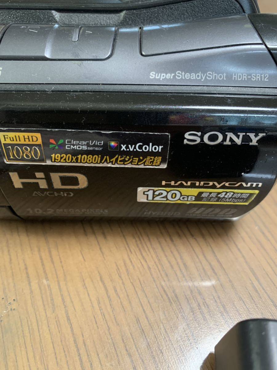 Yahoo!オークション - SONY ソニー ビデオカメラ HDR-SR12 ジャンク品