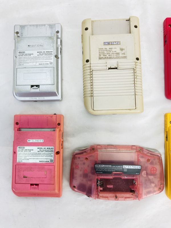 代購代標第一品牌－樂淘letao－Nintendo 任天堂 初代 GB GBP GBC GBA ゲームボーイ セット まとめ カラー ポケット アドバンス 動作確認済 II-230614018