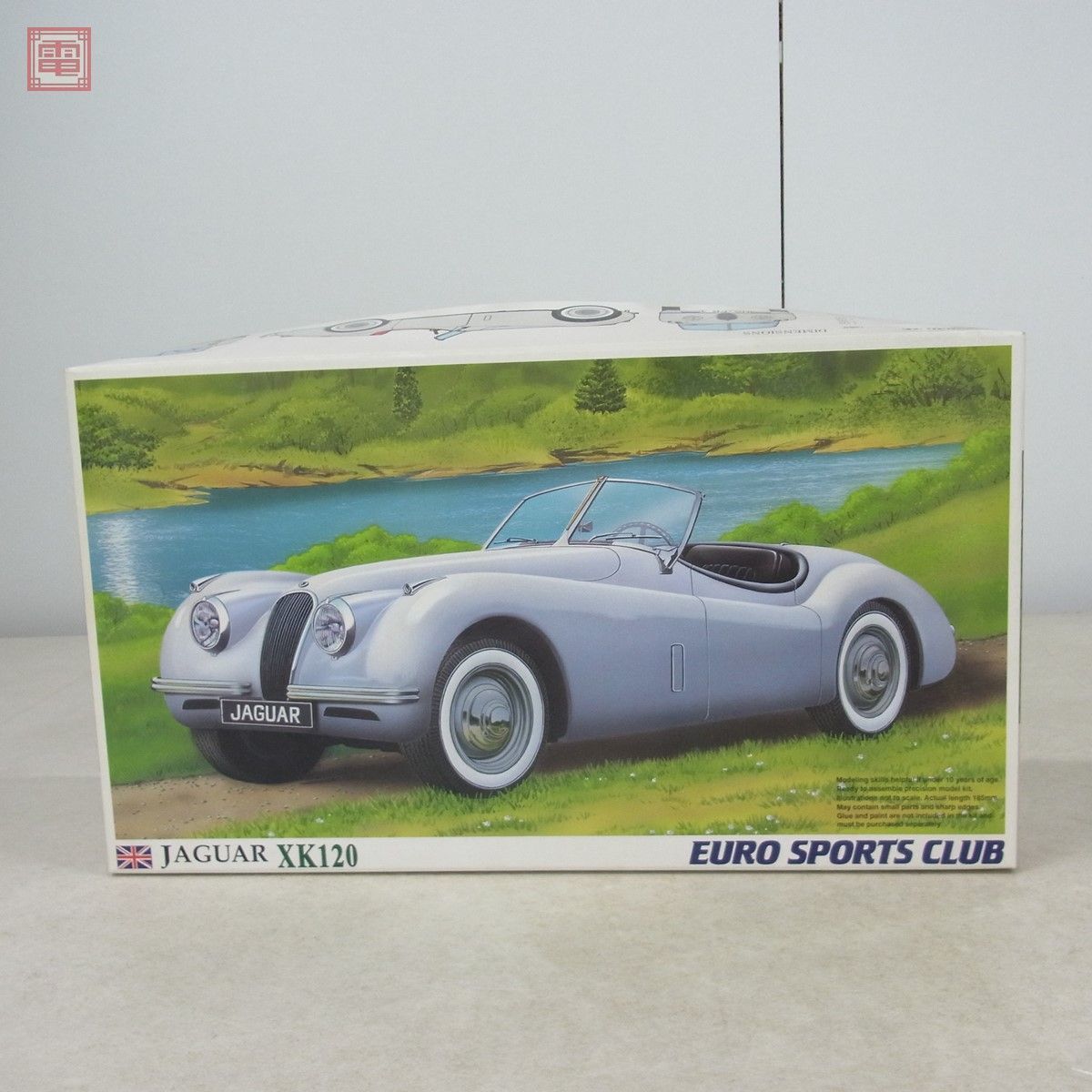 Yahoo!オークション - 未組立 アオシマ 1/24 ジャガー XK120 ユーロス...