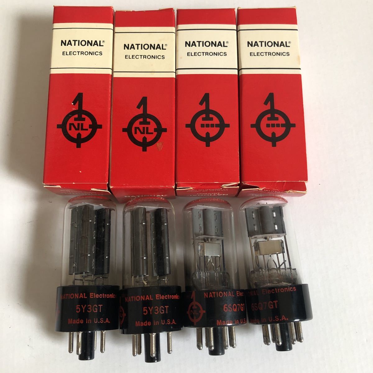 Yahoo!オークション - 〔真空管〕 National 5Y3GT 6SQ7GT 4本
