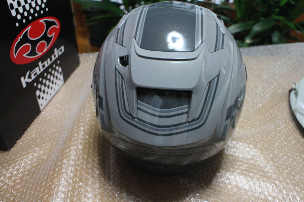 Yahoo!オークション - OGK KABUTO KAMUI3 classic gray カブト カムイ3...