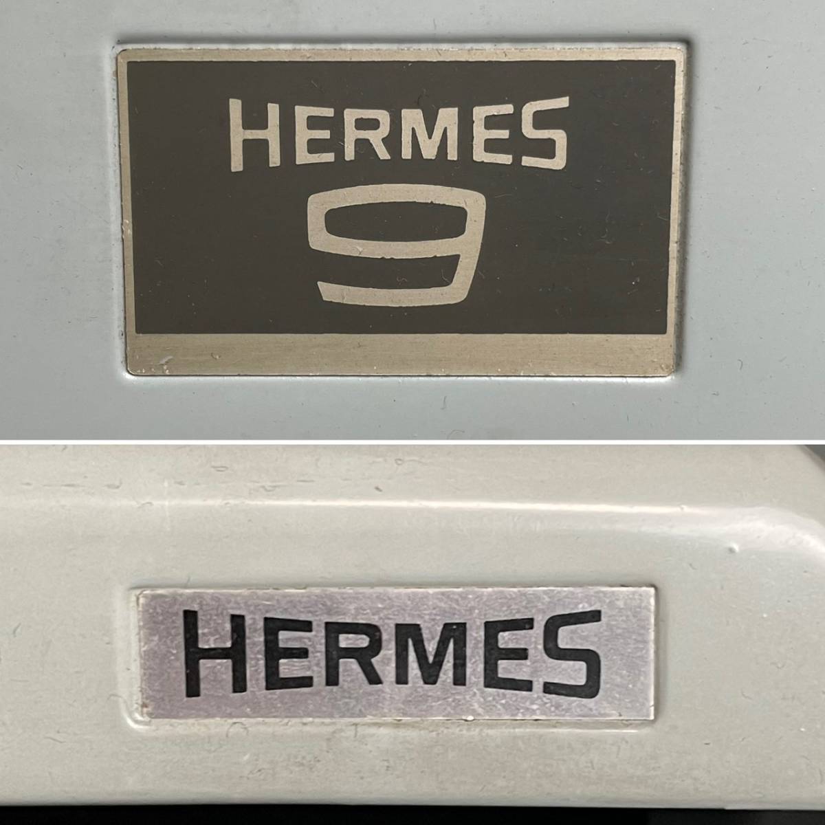 Yahoo!オークション - ビンテージ HERMES 9 エルメス タイプライター ...