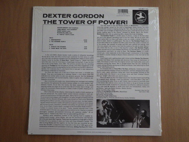 LP THE TOWER OF POWER/DEXTER GORDON OJC-299(ジャズ一般)｜売買されたオークション情報、yahooの商品情報をアーカイブ公開 - オークファン ...