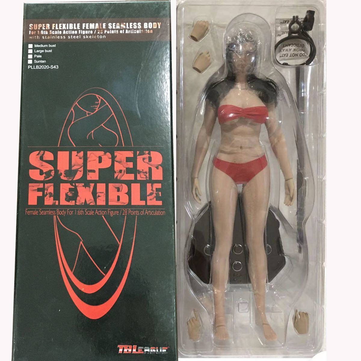 Yahoo!オークション - S43 1/6 TBLeague PLLB2020-S43 女性素体 小麦肌...