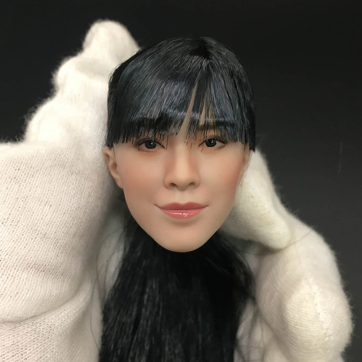 Yahoo!オークション - B163 1/6 フィギュア ヘッド 女性ヘッド 希少品 ...