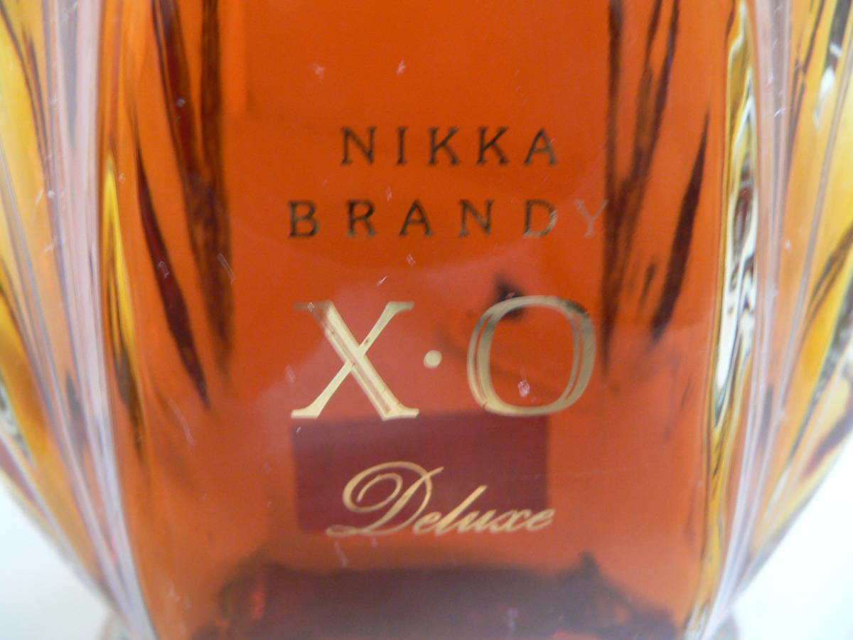 Yahoo!オークション - 25734 ニッカ ブランデー XO デラックス 660ml 4...