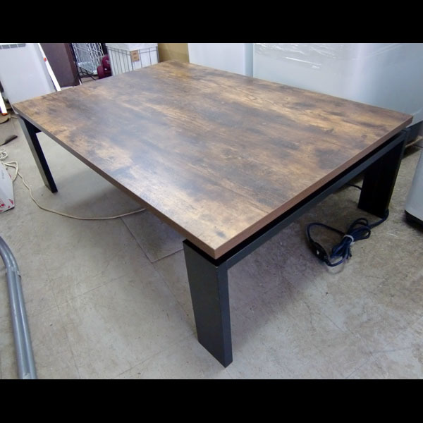 札幌限定配送/お引き取り可 家具 ニトリ こたつ フロットS 120 ヴィンテージBR W120 D80 H38(長方形（長辺～120cm）)｜売買されたオークション情報、yahooの商品情報 ...