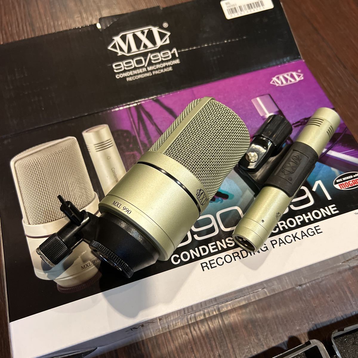 Yahoo!オークション - MXL ( エムエックスエル ) 990/991 Recording Mi...