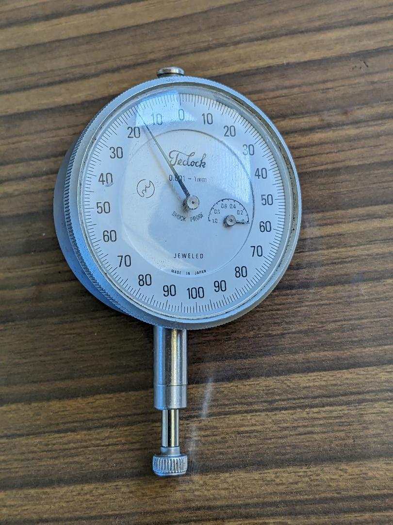 Yahoo!オークション - テクロック ダイヤルゲージ 0.001mm