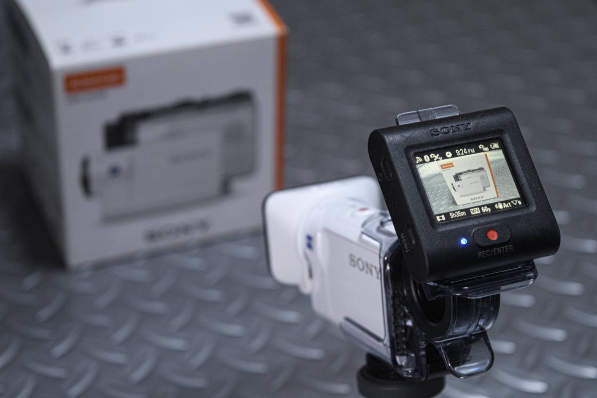 Yahoo!オークション - 送料無料 美品 SONY HDR-AS300 ライブビューリ...