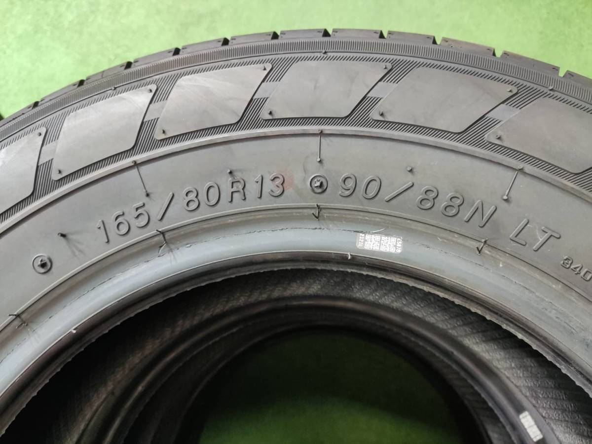 165 80r13 90 88n Lt Yokohama ブルーアースvan Ry55 2022年 4本セット 中古品 |売買された