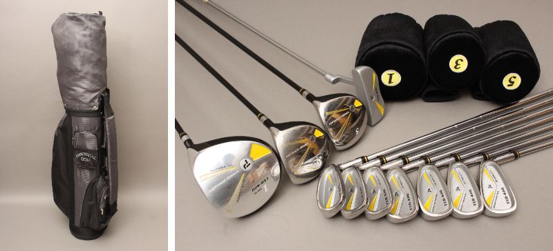 100円 良品 テックプラス ゴルフクラブ 11本セット キャディバッグ付 TECH PLUS TXD-420 R パター あり 初心者 ＃200 3865(セット)｜売買されたオークション ...