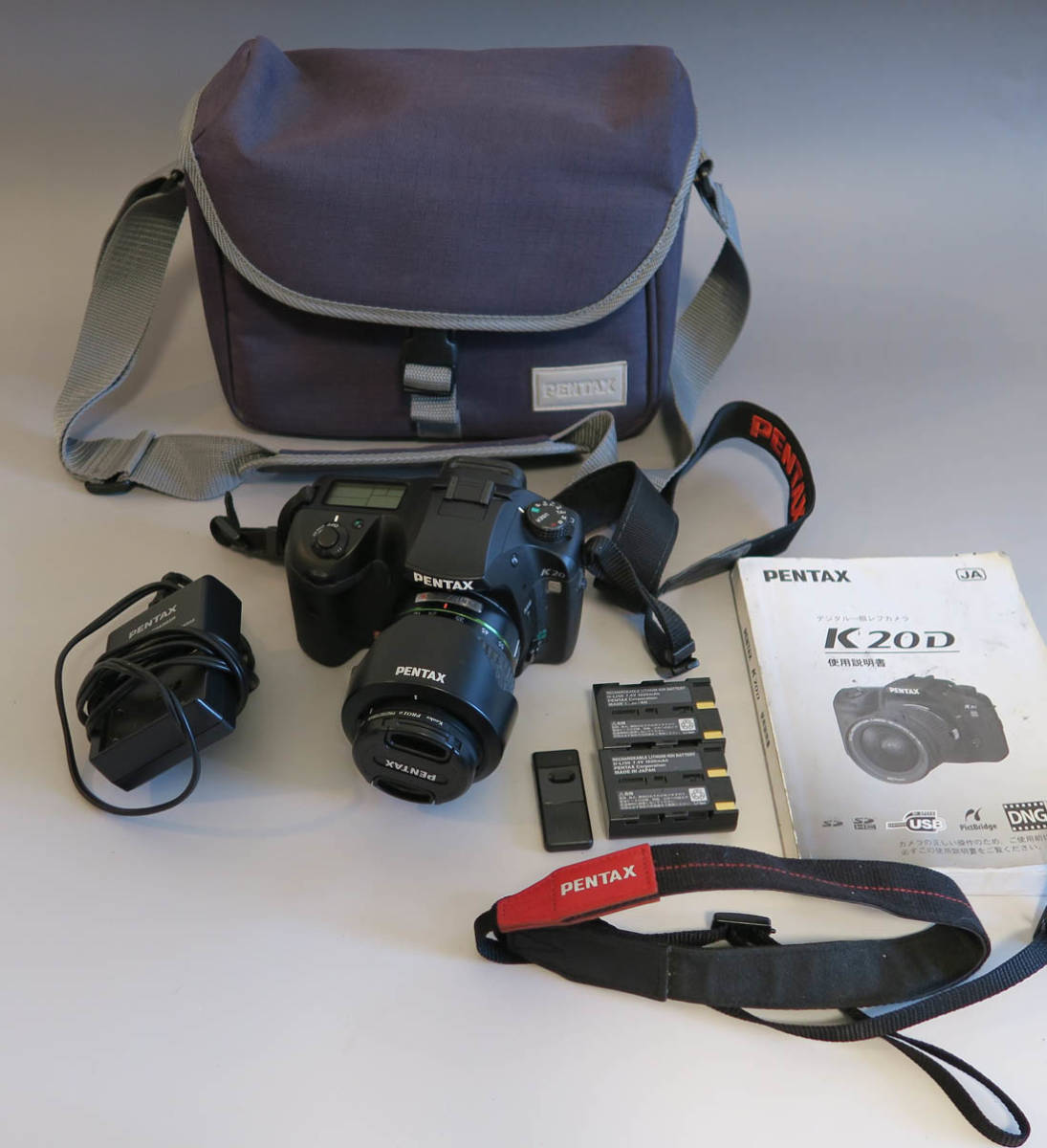 Yahoo!オークション - 571 PENTAX K20D/smc PENTAX-DA 18-55mm F3.5-5....