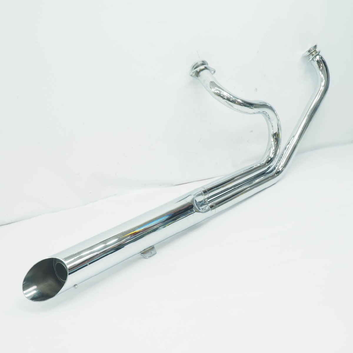 代購代標第一品牌－樂淘letao－1スタ イントルーダークラシック400 VK54A ケンテック ローライダー 2in1マフラー フルエキ KENTEC キャブ車