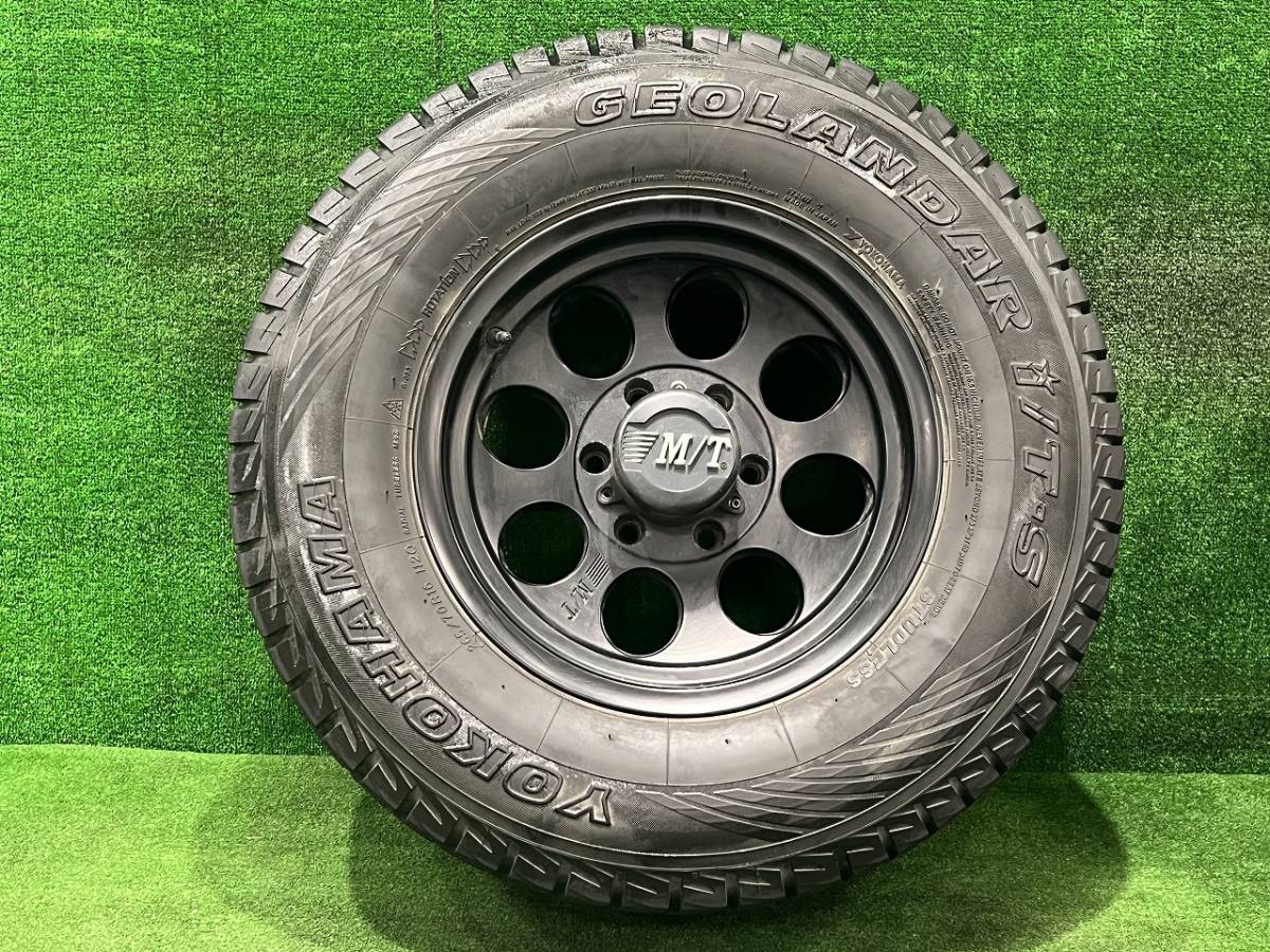 代購代標第一品牌－樂淘letao－MAX WHEEL LOAD M/T 16x8J OFF0 PCD139.7 6H YOKOHAMA ヨコハマ GEOLANDAR i/T-S 265 ...