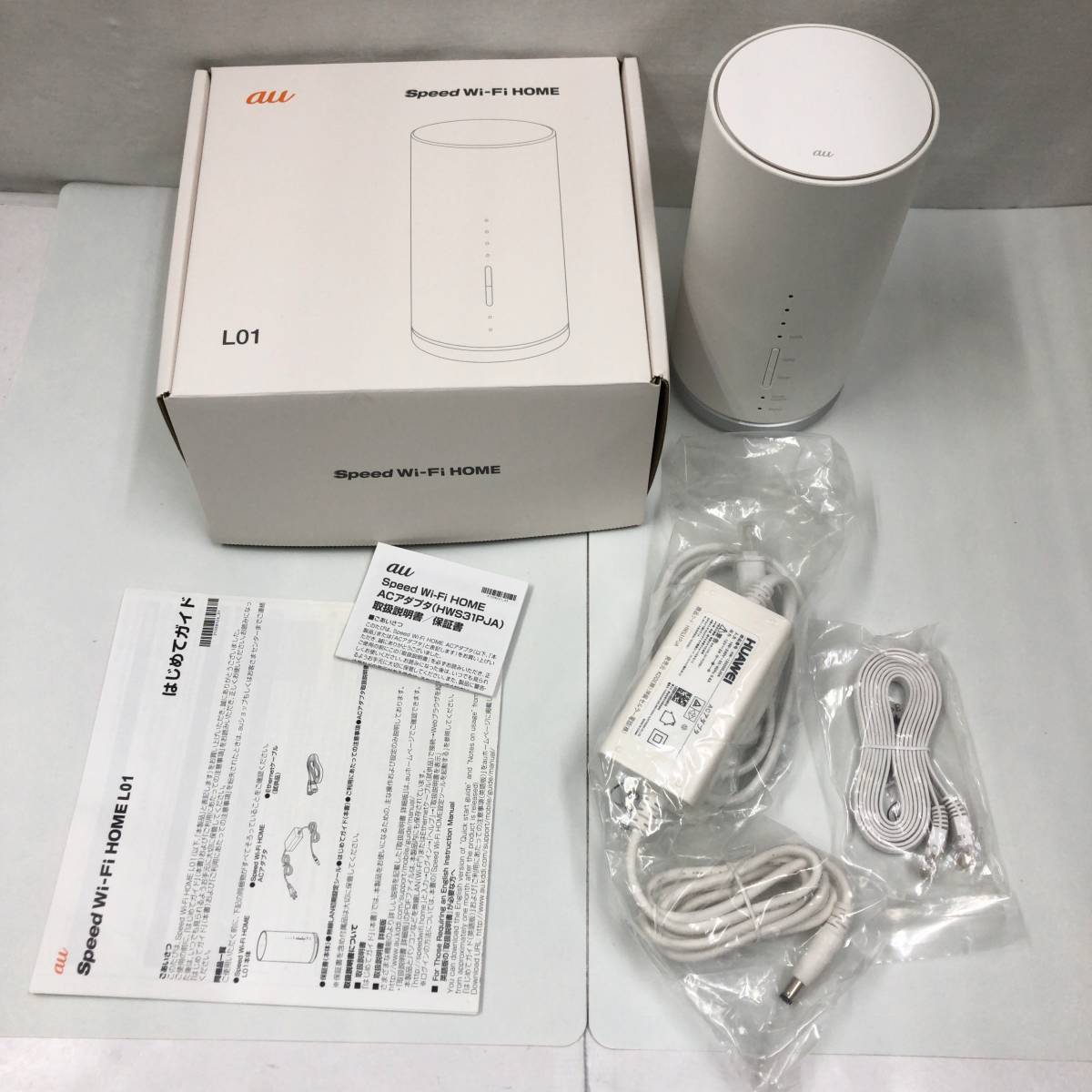 Yahoo!オークション - au L01 ホームルーター Speed Wi-Fi HOME HWS31S...