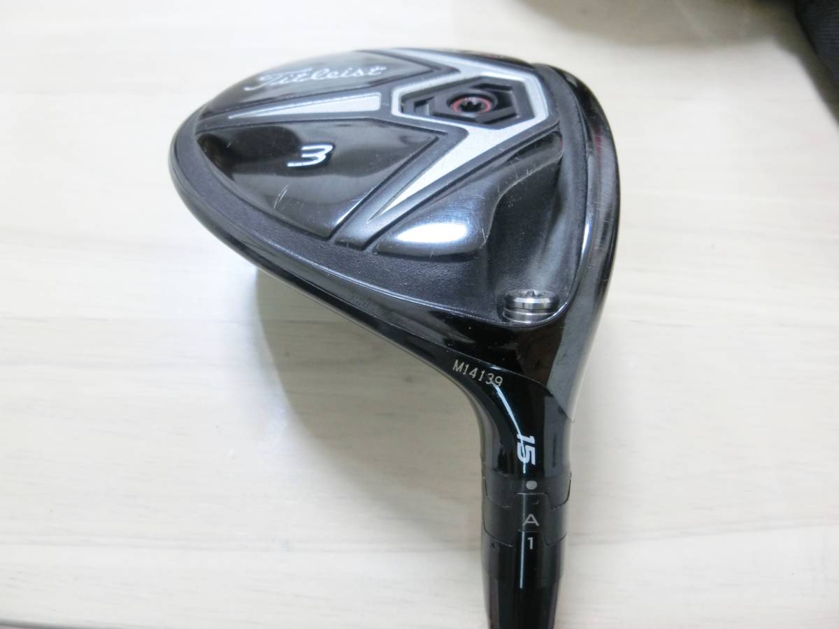 Yahoo!オークション - 送料無料 美品 タイトリスト 915FD 3W 15度 ディ...