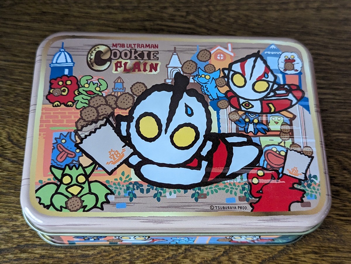 M78ウルトラマン キャラクタークッキー缶 プレーン味 円谷 缶 空き缶 菓子缶 クッキー缶 ウルトラマン メビウス ウルトラマンゼノン(食品のパッケージ)｜売買されたオークション情報 ...