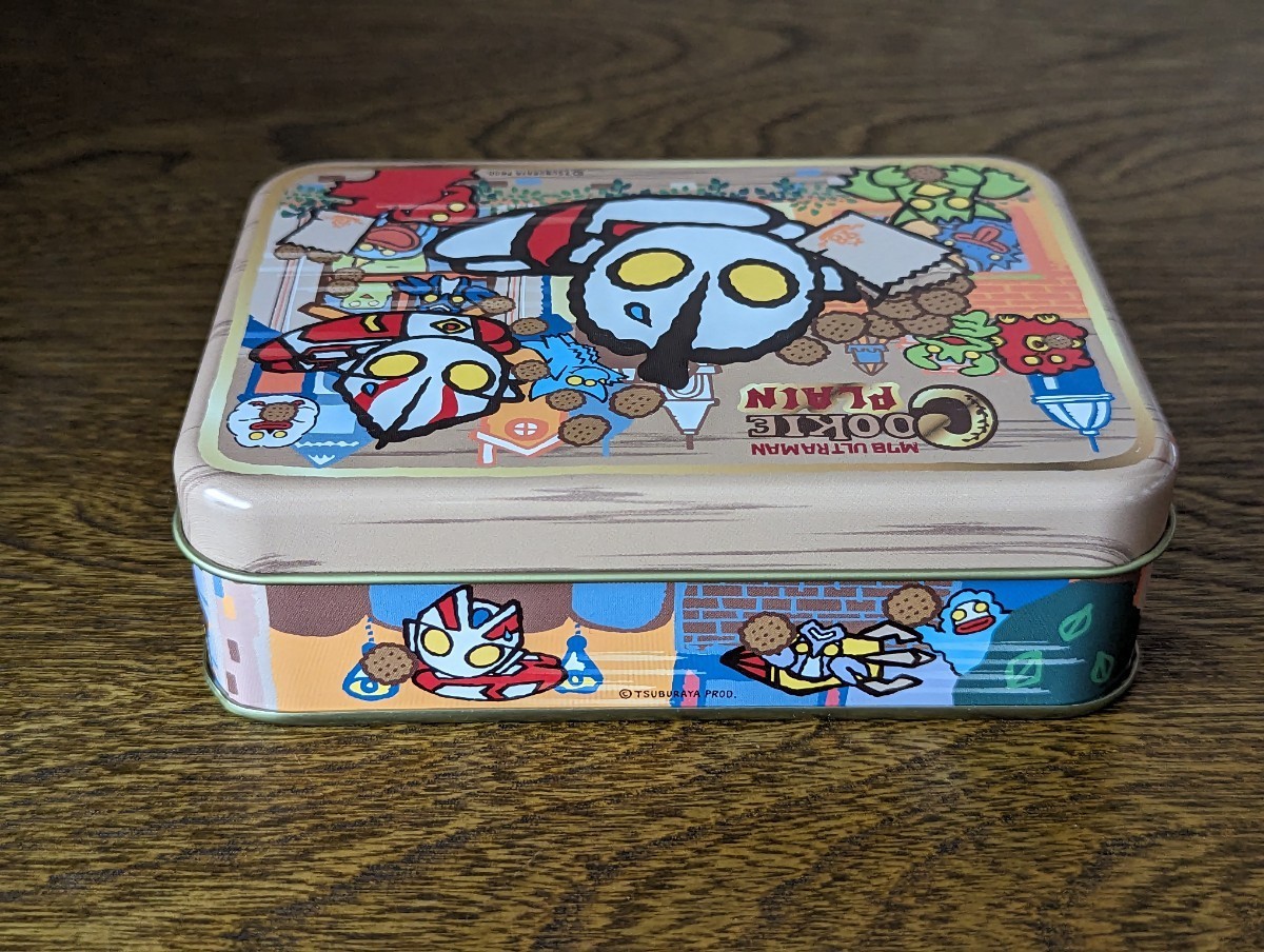 M78ウルトラマン キャラクタークッキー缶 プレーン味 円谷 缶 空き缶 菓子缶 クッキー缶 ウルトラマン メビウス ウルトラマンゼノン(食品のパッケージ)｜売買されたオークション情報 ...