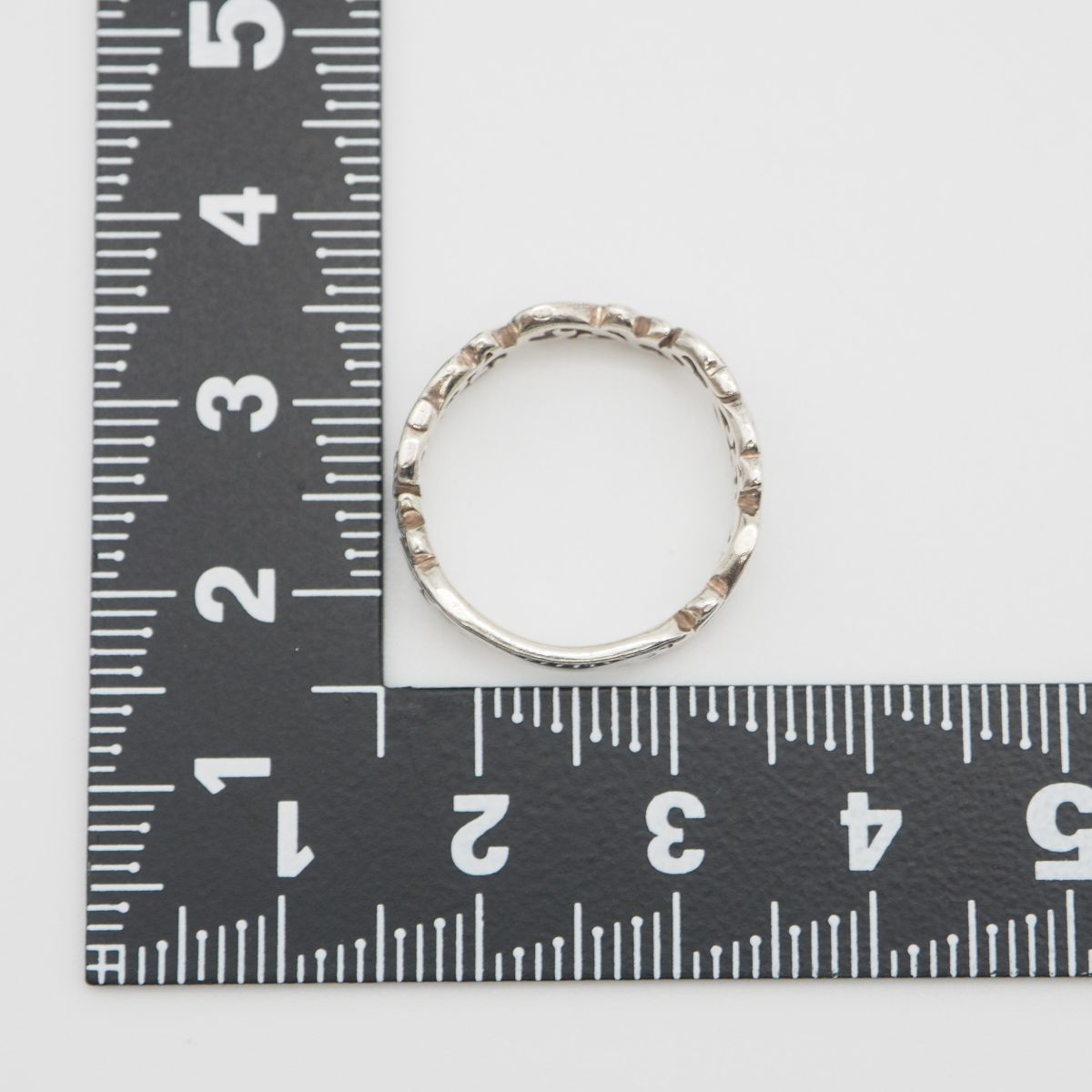 Yahoo!オークション - C136 agate アガット SV刻印 リング 透かし彫り ...