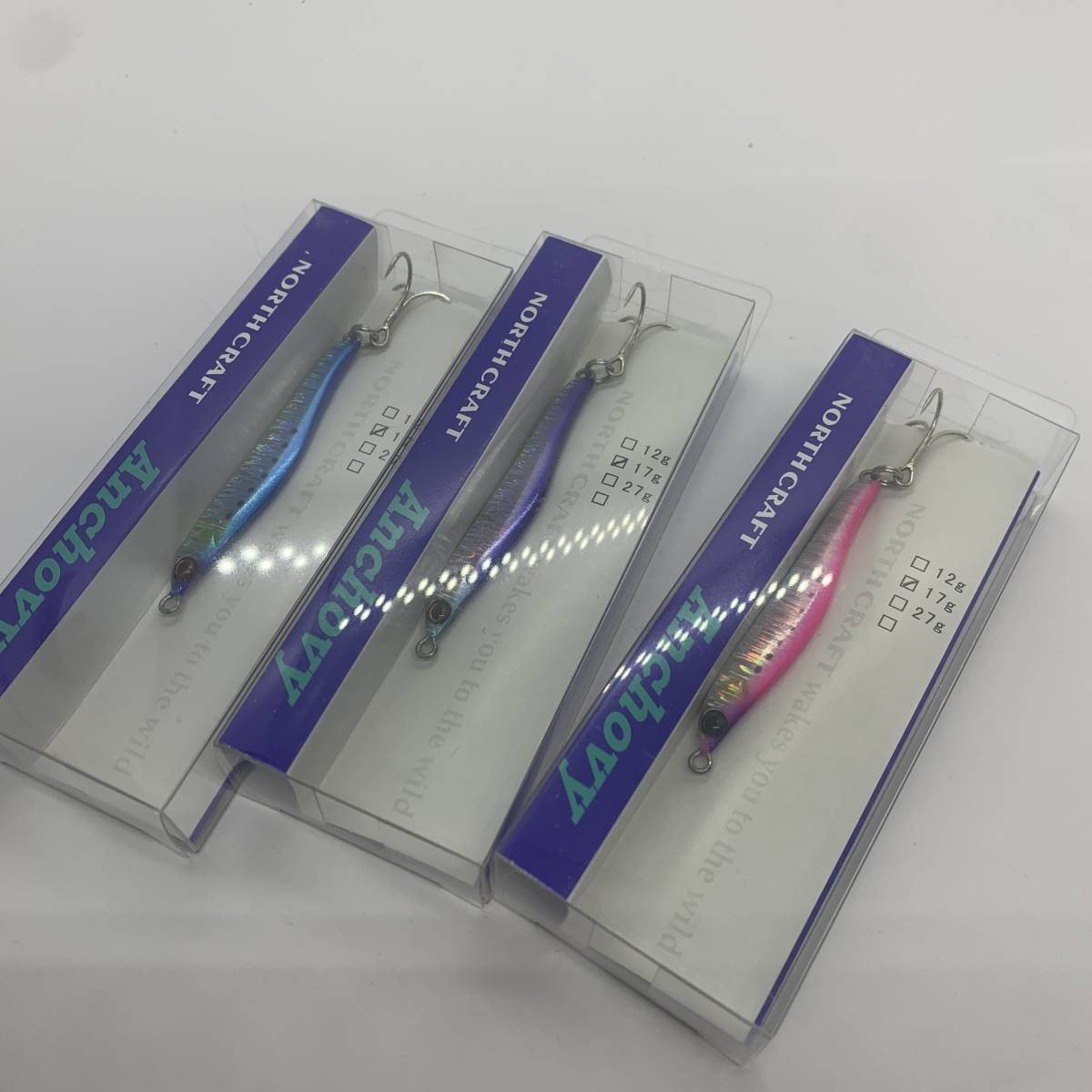 Yahoo!オークション - G-2745 ノースクラフト アンチョビ 17g 3個セッ...