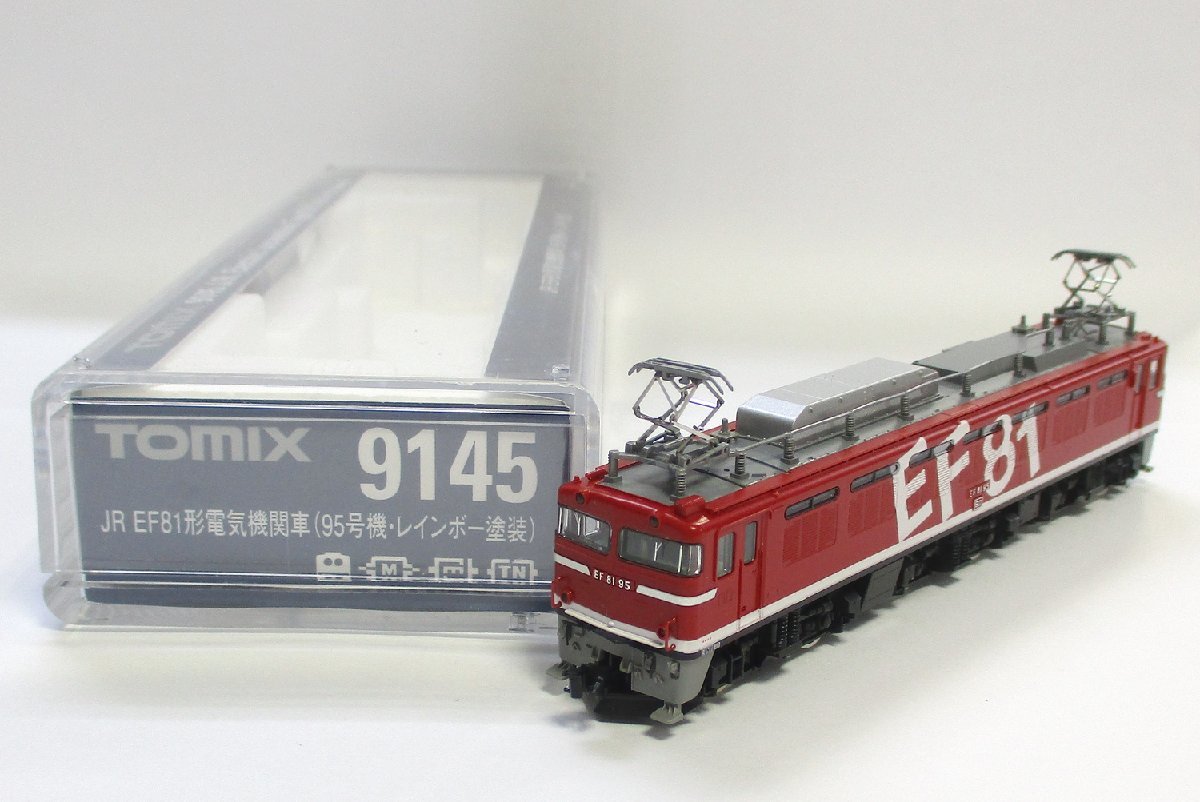 Yahoo!オークション - TOMIX 9145 JR EF81形電気機関車（95号機・レイ...