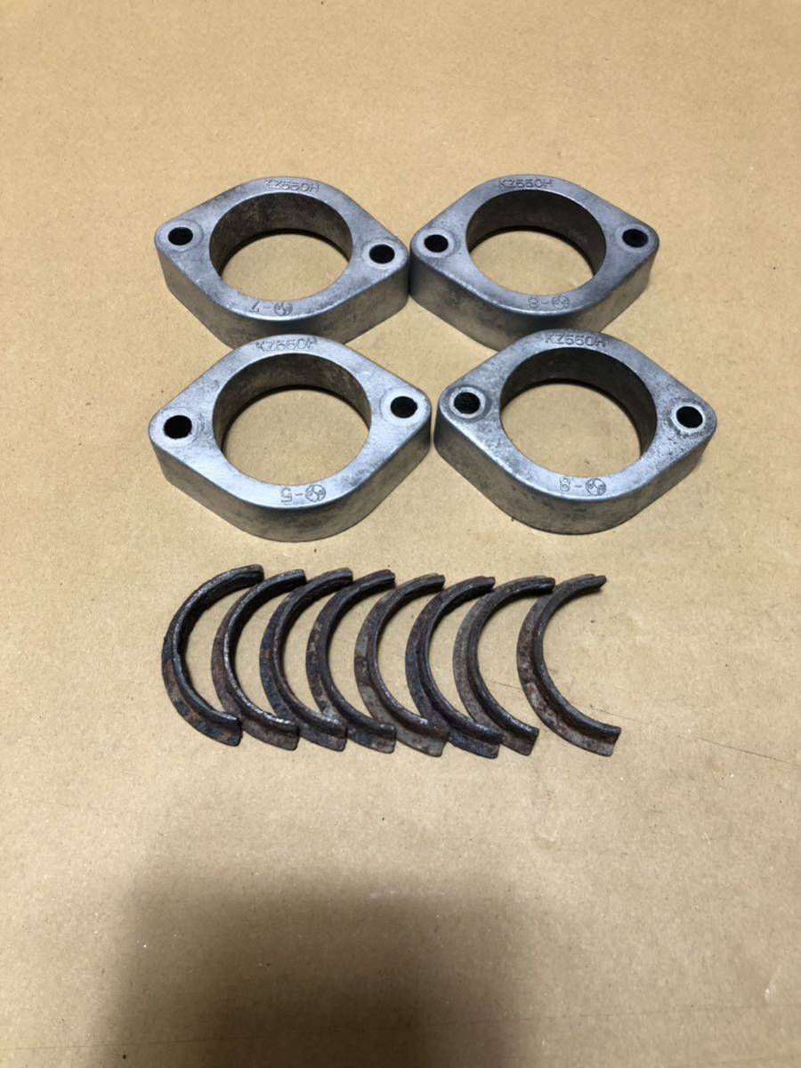 Yahoo!オークション - C24 # 43 ゼファー550 フランジ マフラー 割カラ...