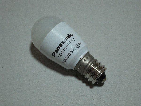 パナソニック LDT1L-H-E12 100V 0.5W 常夜灯 E12口金 LED 電球色相当 なつめ球 豆電球(LED電球)｜売買されたオークション情報、yahooの商品情報をアーカイブ ...