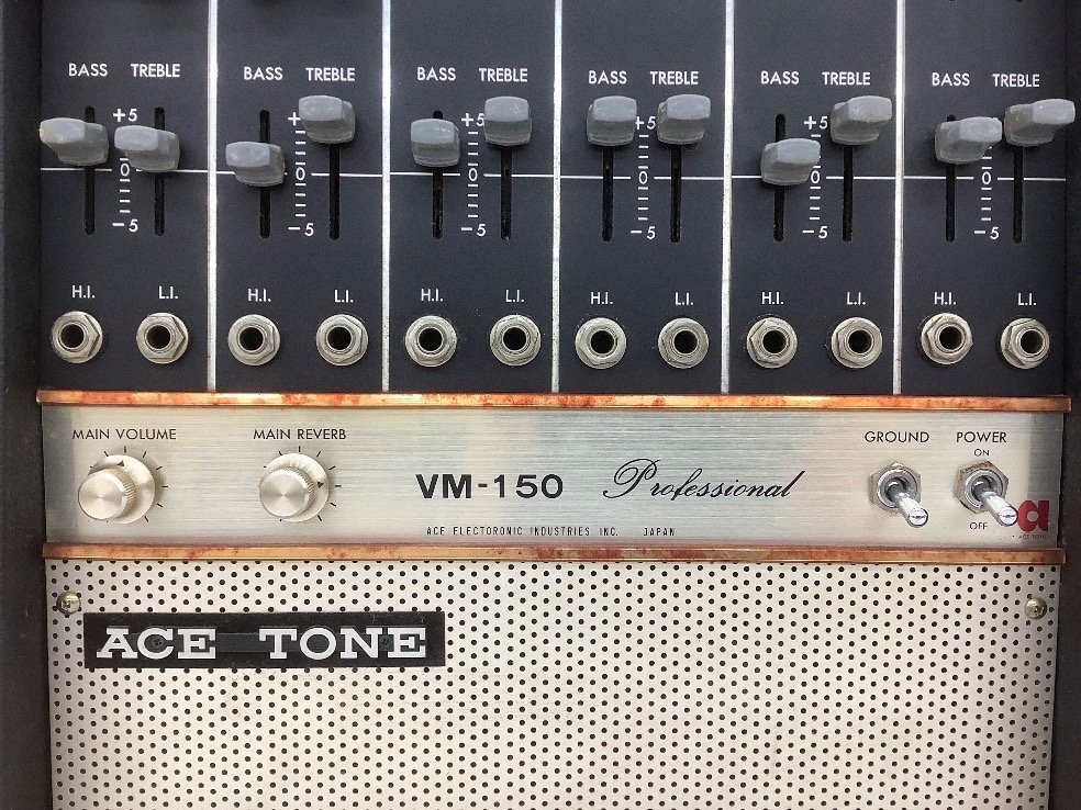 Yahoo!オークション - ACE TONE ボーカルアンプ/MUSICAL AMOLIFIER VM-...