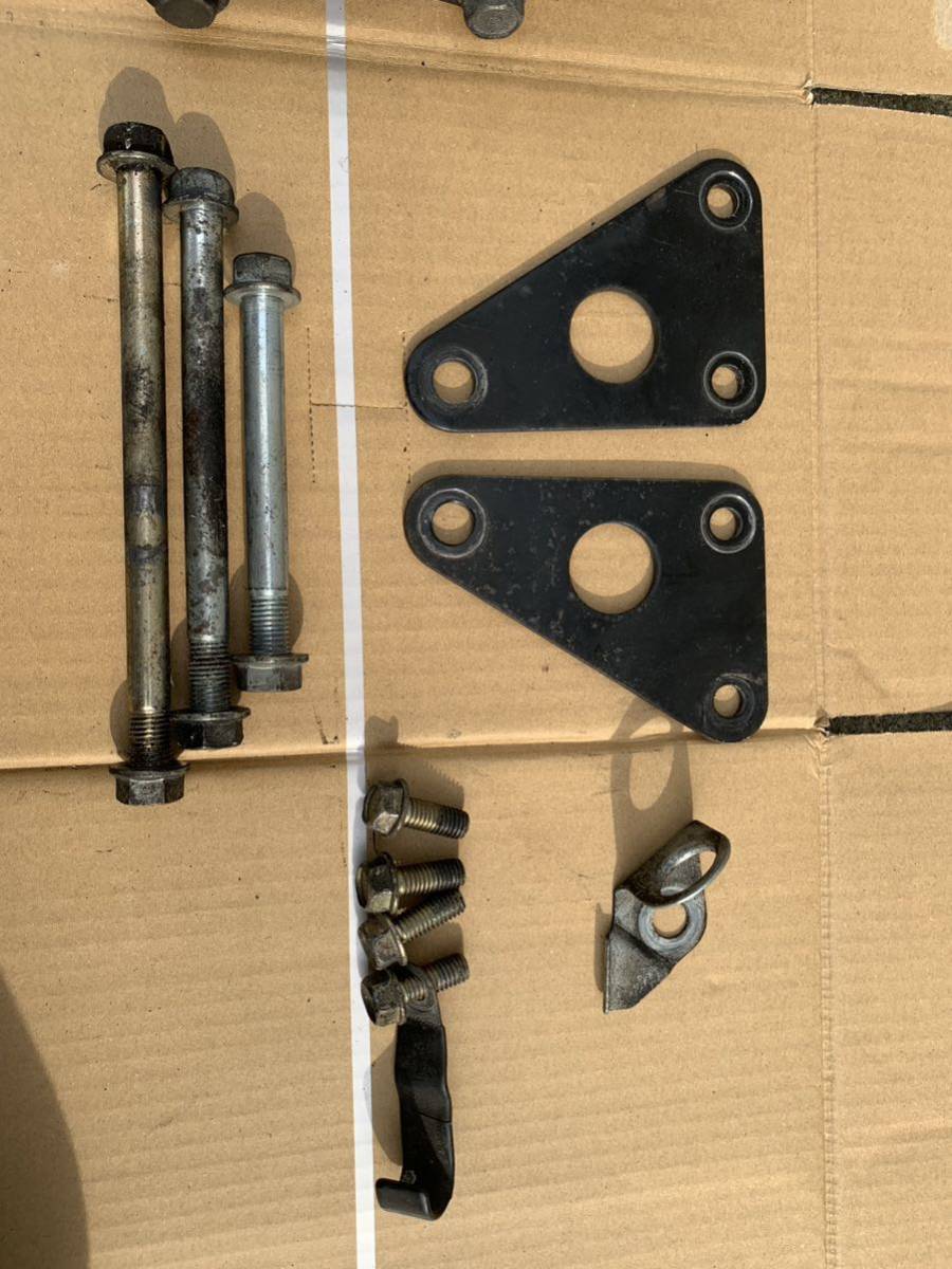 代購代標第一品牌－樂淘letao－B6 極上 1台ばら売り CB400N エンジンハンガー ねじセット CB250N CB250T CB400T ホーク バブ CBX400F GS400 ...