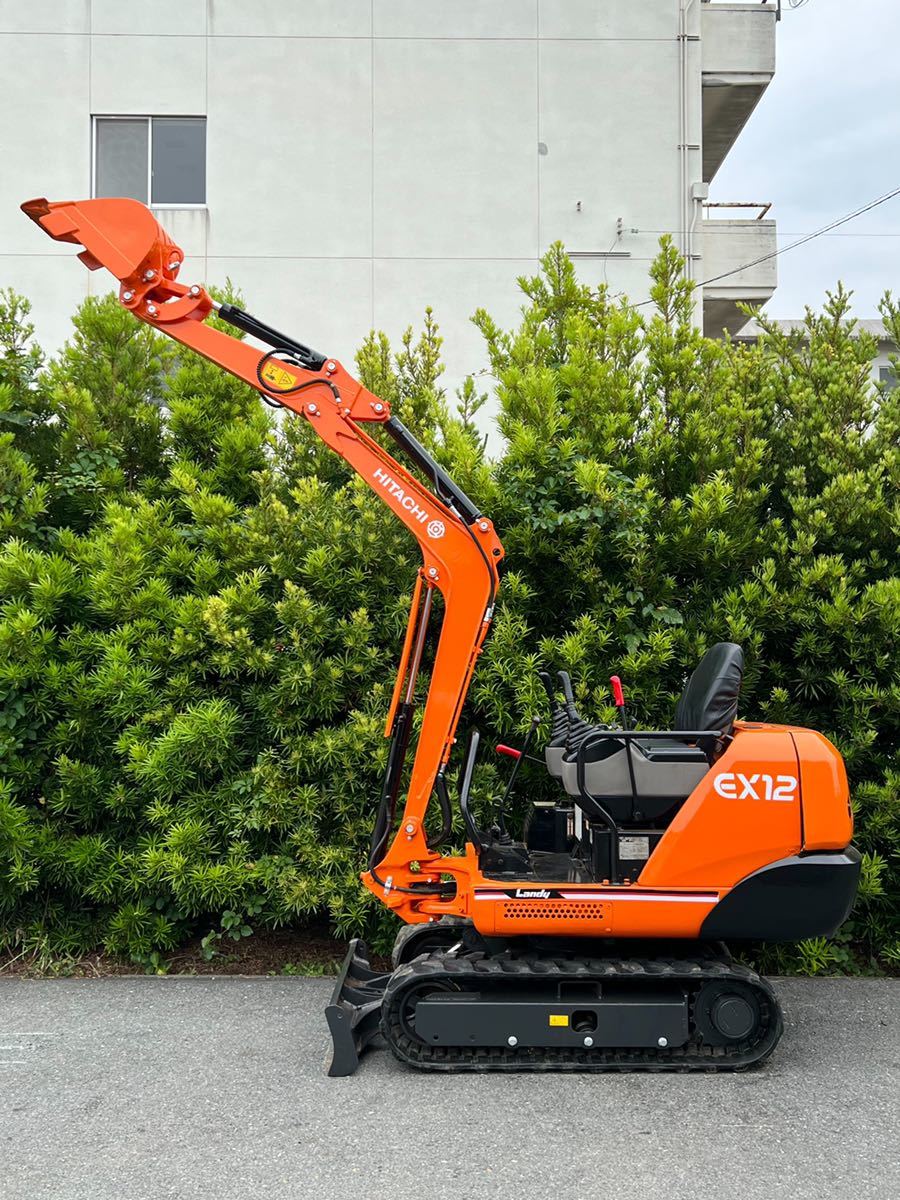 オンライン 日立★EX12★1.2トンクラス★1896時間★油圧ショベル、ミニユンボ 、バックホー、ユンボ、重機★追加画像あり★下取り可能★愛知県発