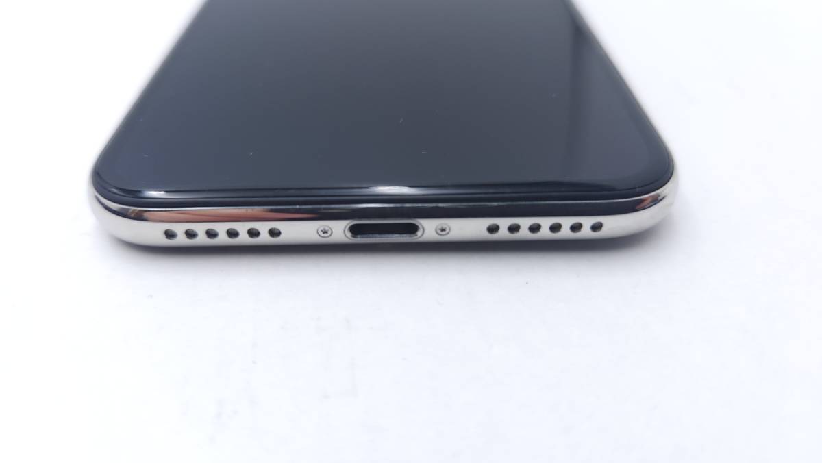 代購代標第一品牌－樂淘letao－【0660】1円~ スマホ iPhone X 256GB ホワイト MQC22J/A A1902 バッテリー最大容量96% docomo 利用制限 完動品 中古品