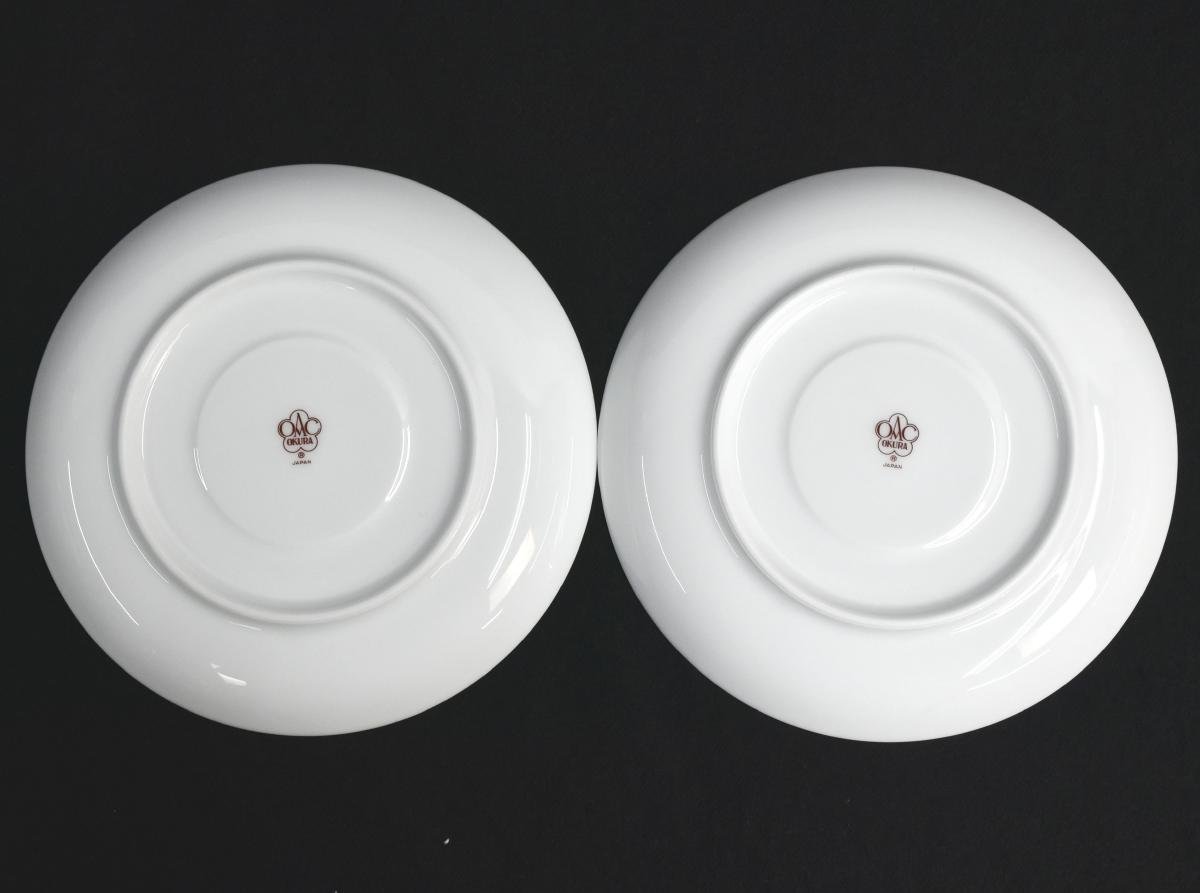 代購代標第一品牌－樂淘letao－[2客セット] OKURA 大倉陶園 カップ&ソーサー ブルーローズ ペア