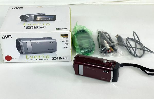 Yahoo!オークション - L321-K41-471 JVC ケンウッド GZ-HM280-R Everio...