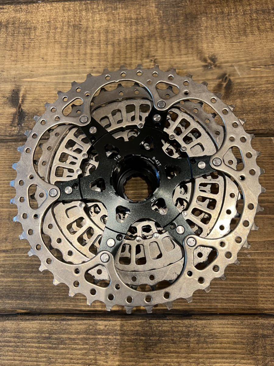 Yahoo!オークション - XDカセット スプロケット 9-42t 11s シマノ sram...