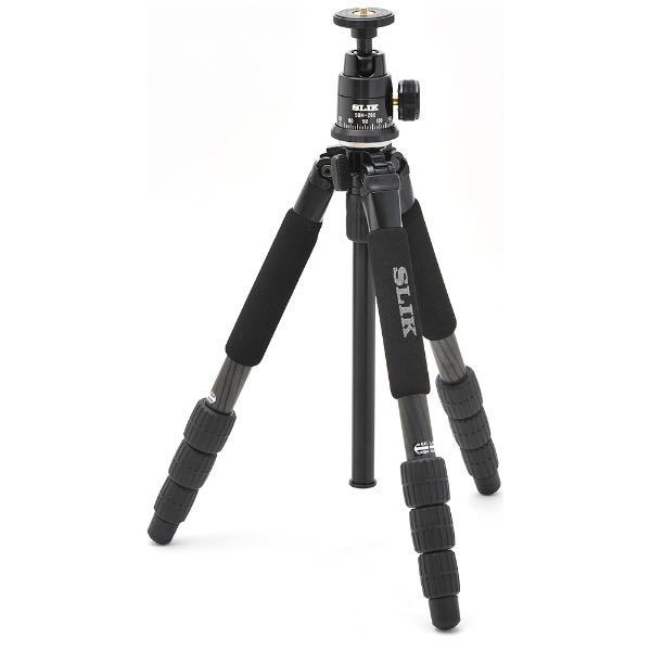 Yahoo!オークション - 新品 スリック SLIK 【4段三脚】 カーボンスプリ...