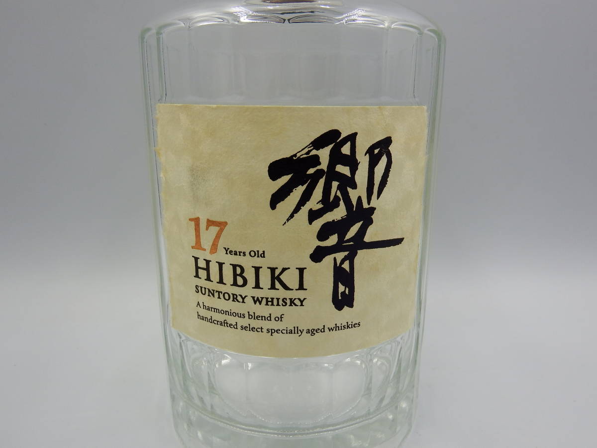 代購代標第一品牌－樂淘letao－ SUNTORY/サントリー/響/17年/700ml/空瓶/オブジェ