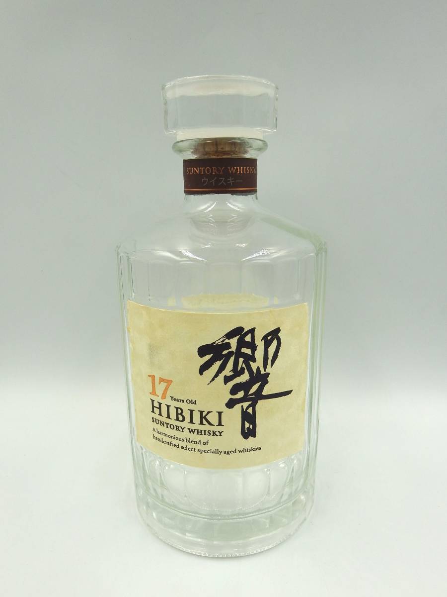 代購代標第一品牌－樂淘letao－ SUNTORY/サントリー/響/17年/700ml/空瓶/オブジェ