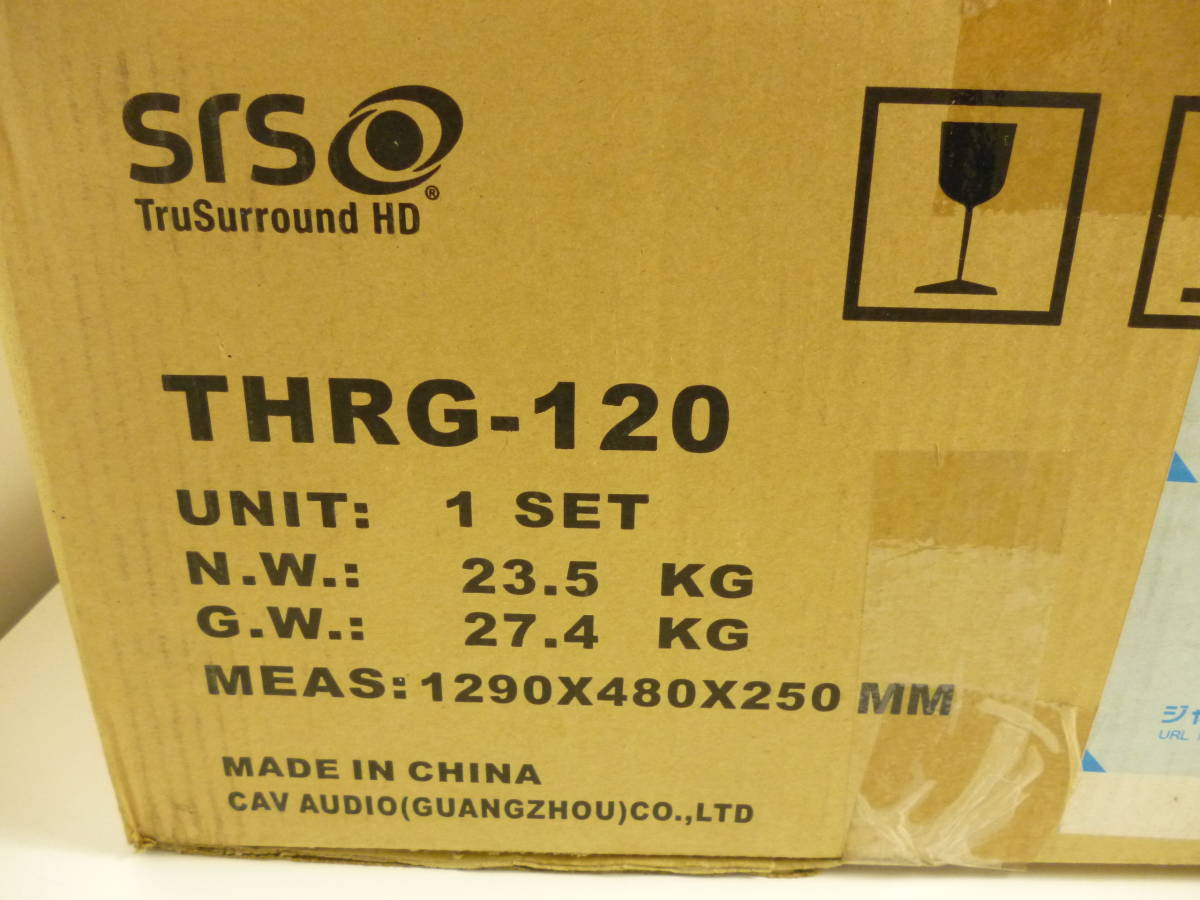 Yahoo!オークション - 未使用 CAVジャパン THRG-120 3.1ch オーディオ...